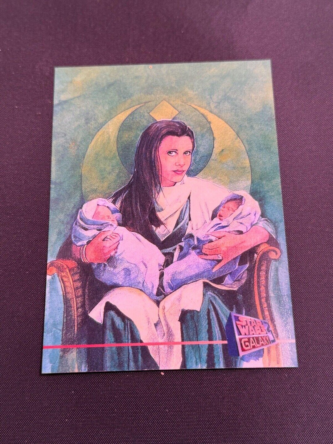 1995 Wizard Comic Guide Star Wars Galaxy Topps Leia Preview Card - Etsy