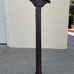 24 Cast Iron Cobblers Last Shoemaker Stand, Warranted Antique - Etsy