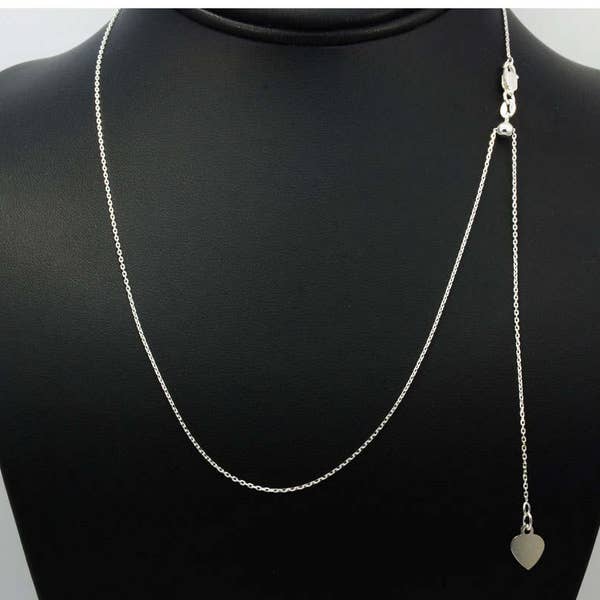 22 Inch Silver Chain - Etsy