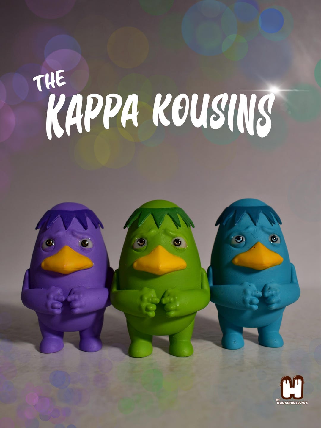 The Kappa Kousins Original One of a Kind Solid Resin 3d Printed ...