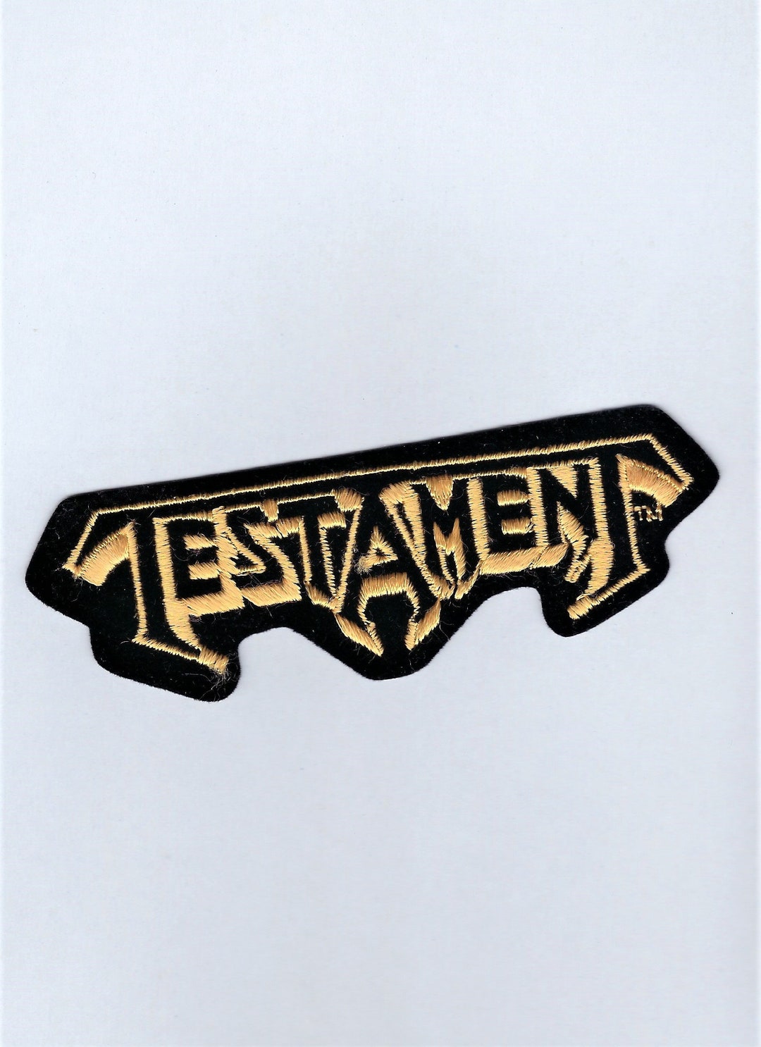 Vintage Testament Rock Band Patch - Etsy