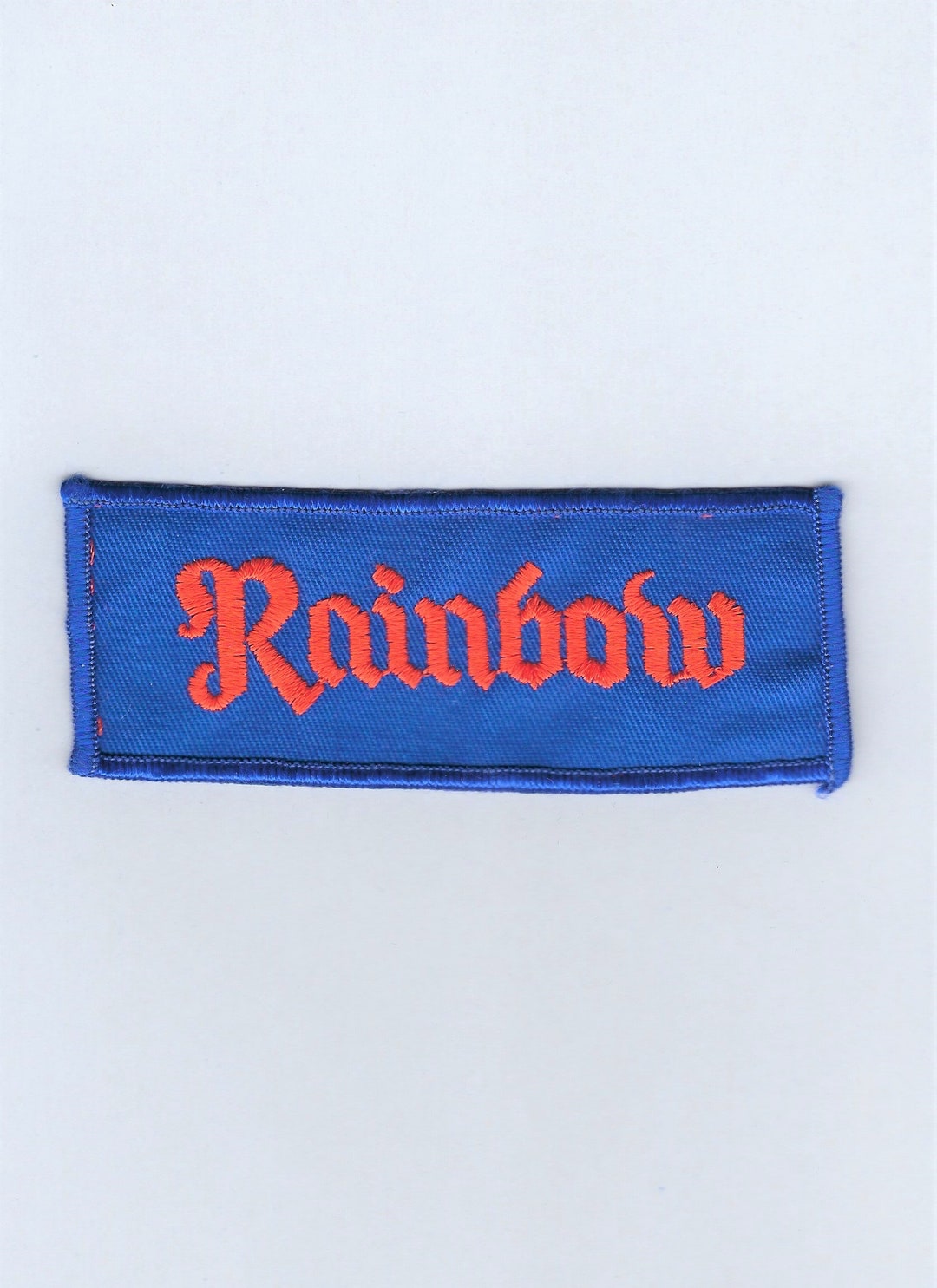Vintage British Rock Band Rainbow Patch - Etsy