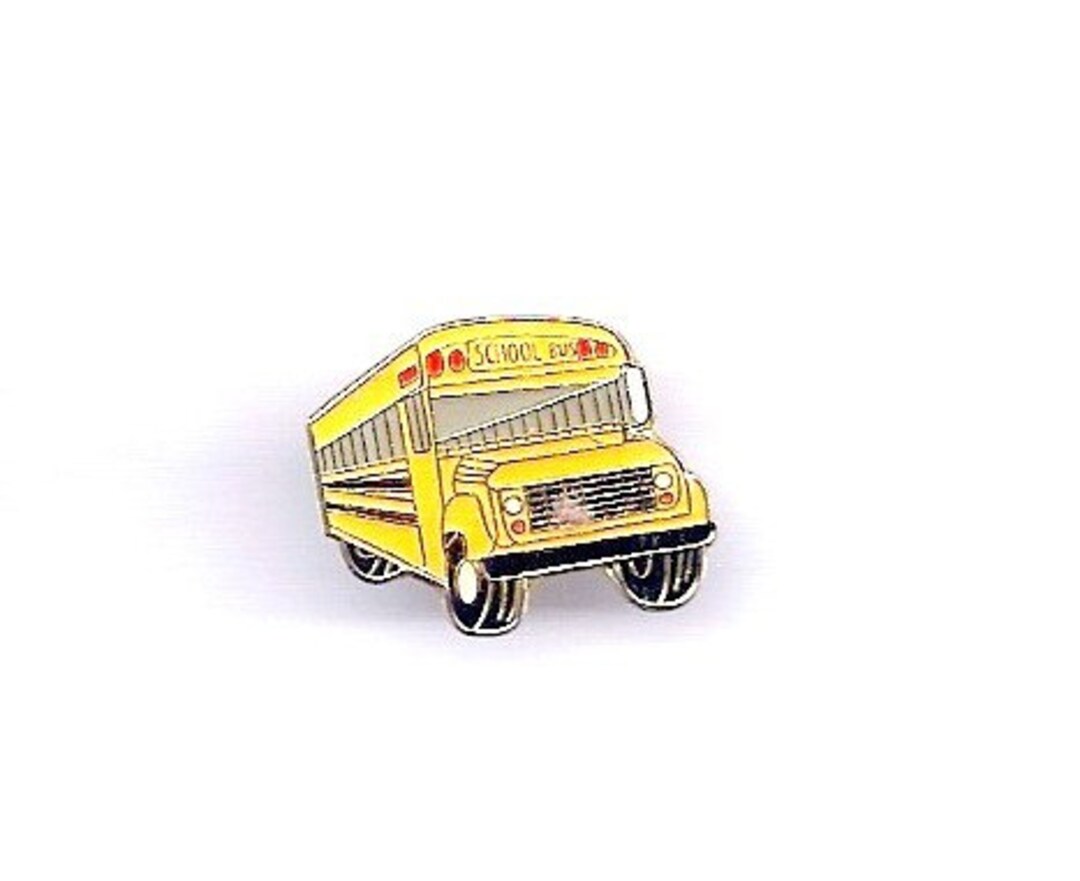 Vintage School Bus Hat/lapel Pin - Etsy