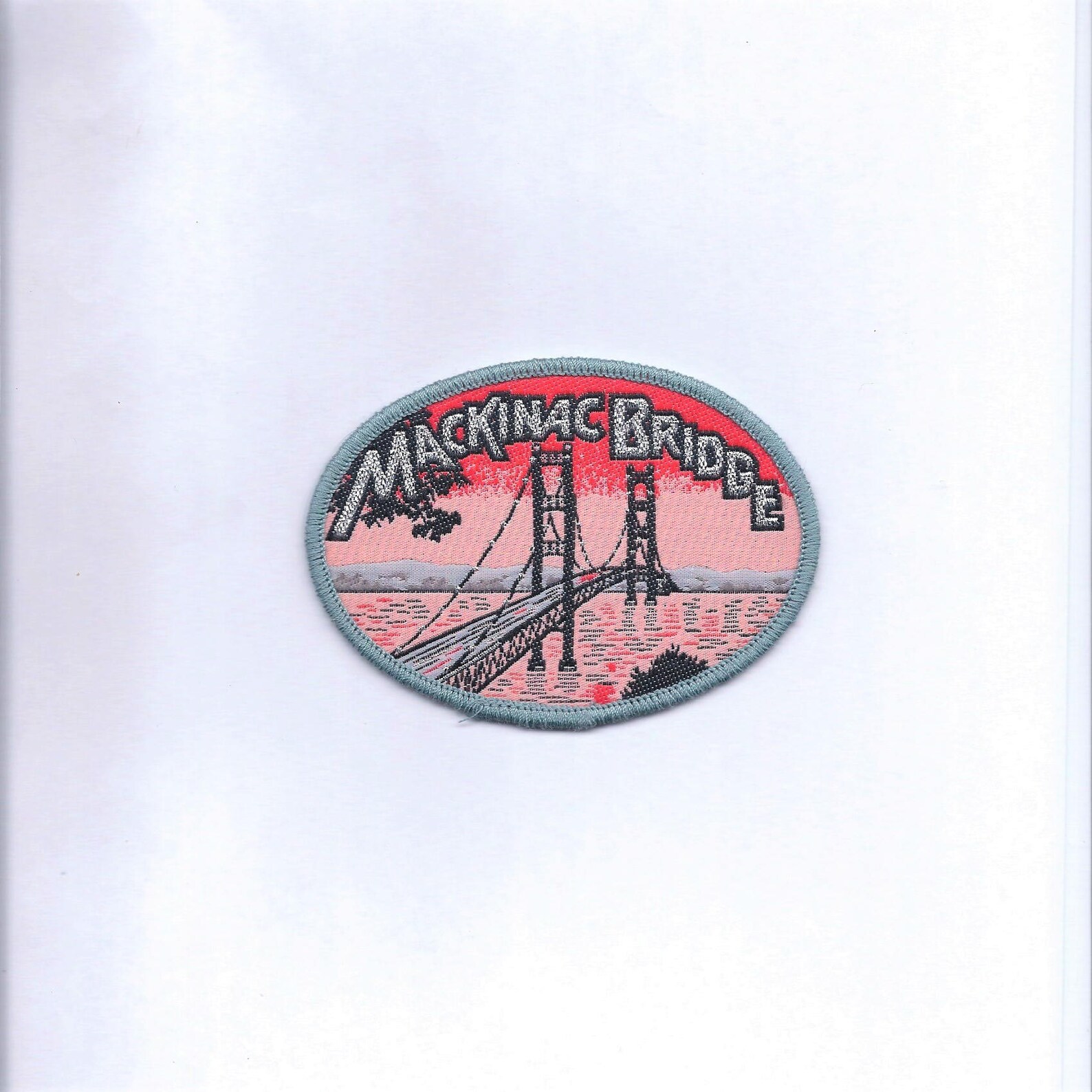Vintage Mackinac Bridge Michigan Patch - Etsy