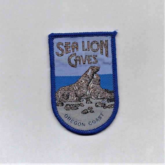 Sea Lion Caves Oregon Coast Patch | Etsy