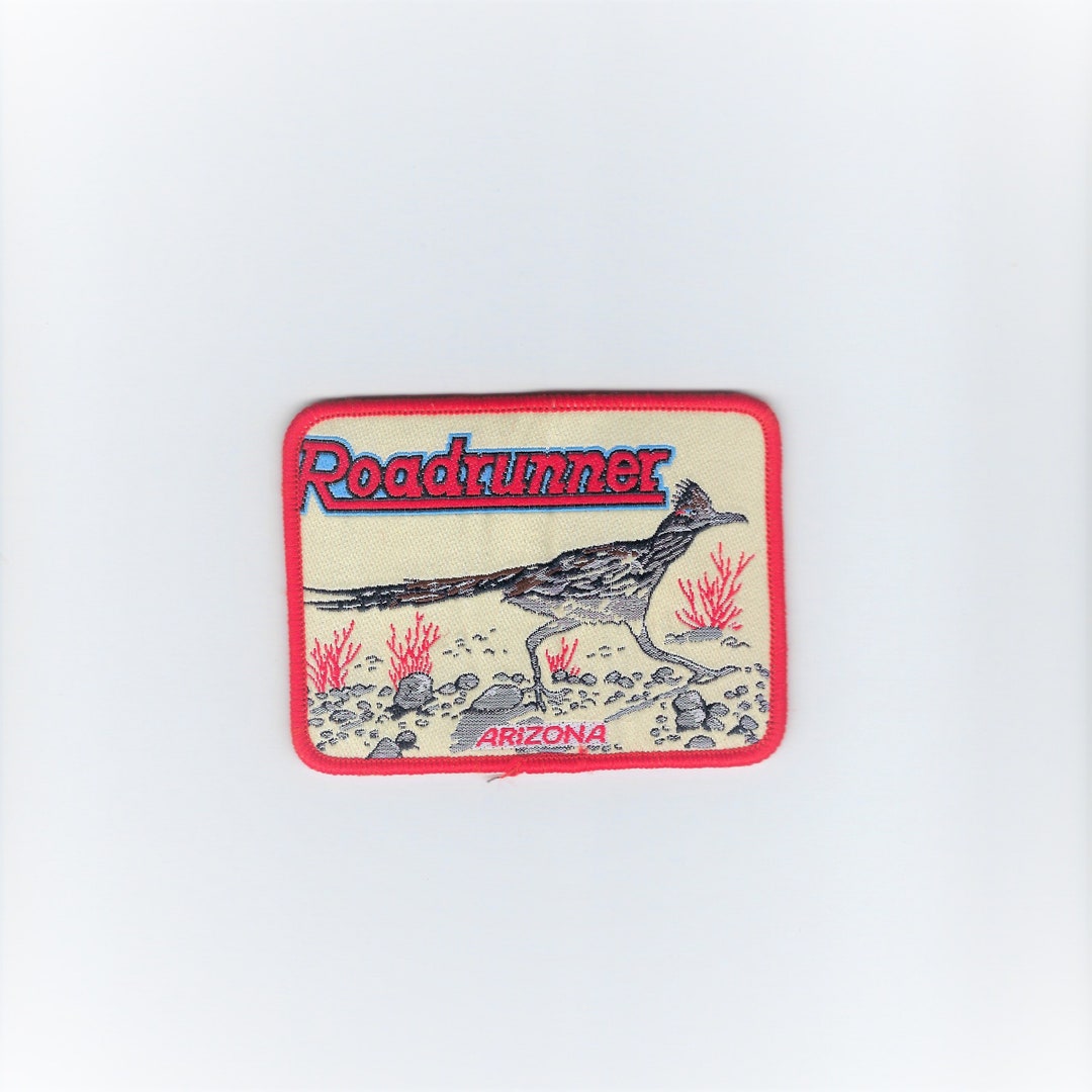 Vintage Arizona Roadrunner Patch - Etsy