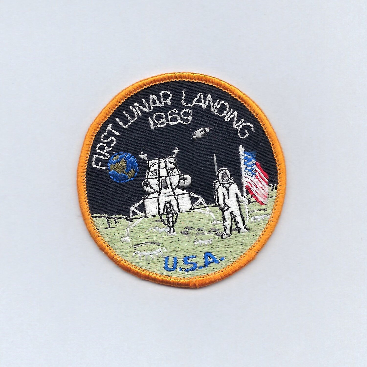 Vintage First Lunar Landing of Mankind Apollo 11 Small NASA Mission ...