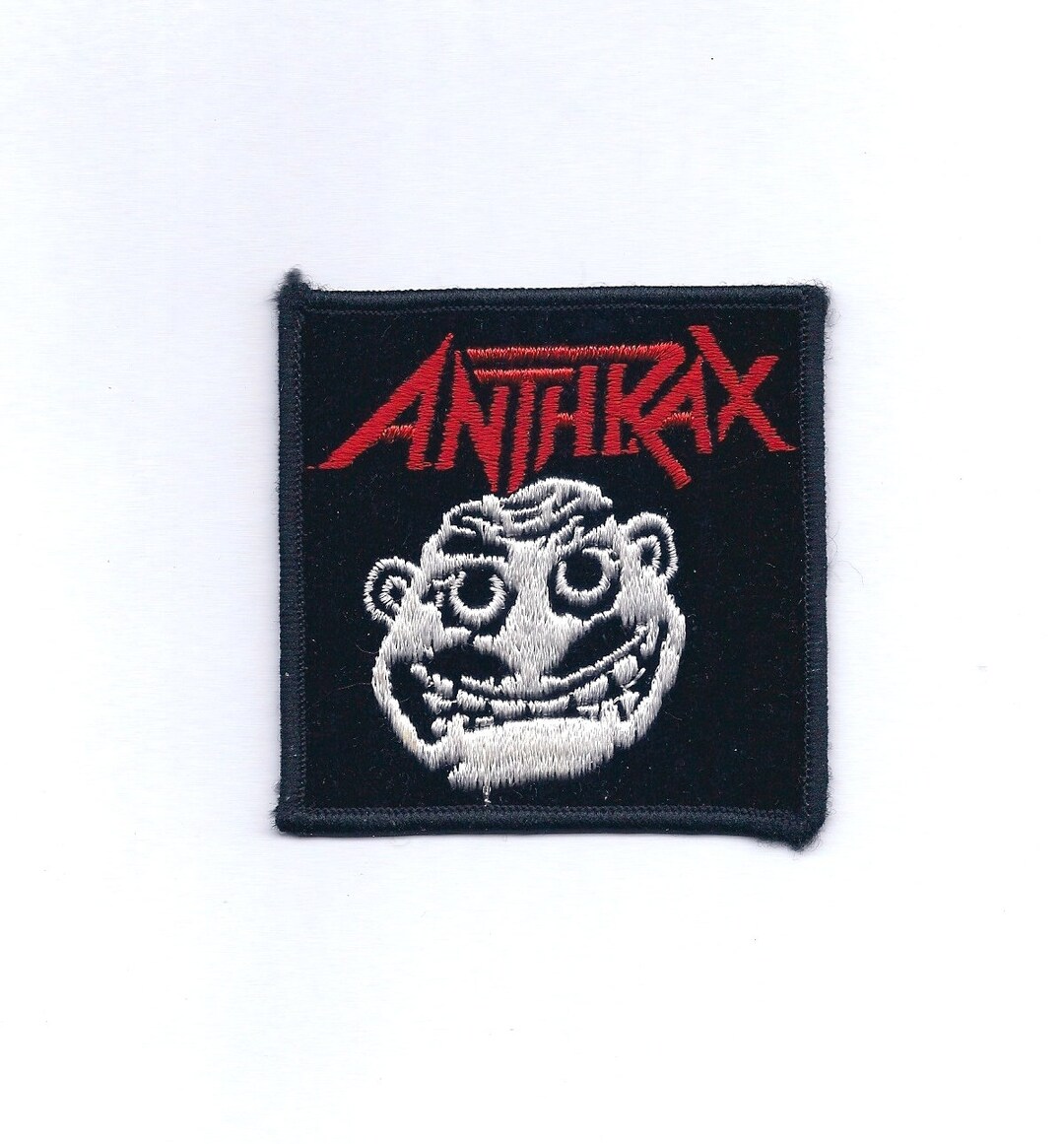 Vintage Rock Band Anthrax Biker Patch - Etsy