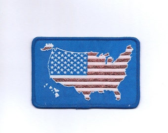 Usa Travel Map Patch - Etsy