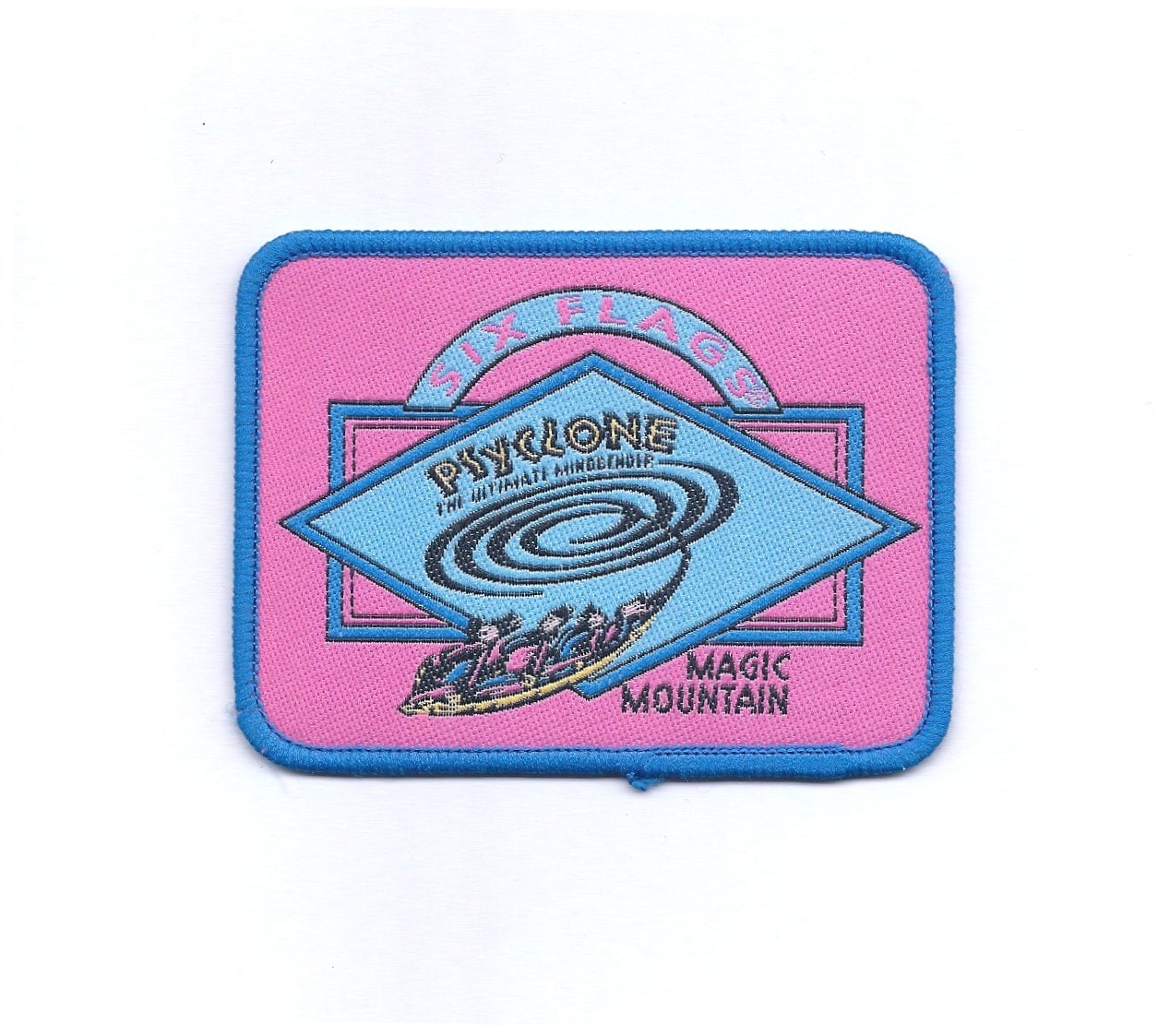 Vintage Six Flags Psyclone Magic Mountain California Patch - Etsy