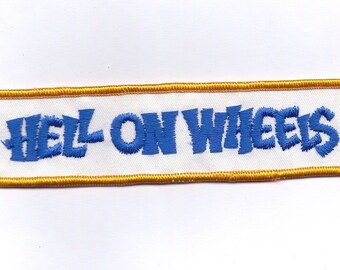 Hell on Wheels Patch - Etsy