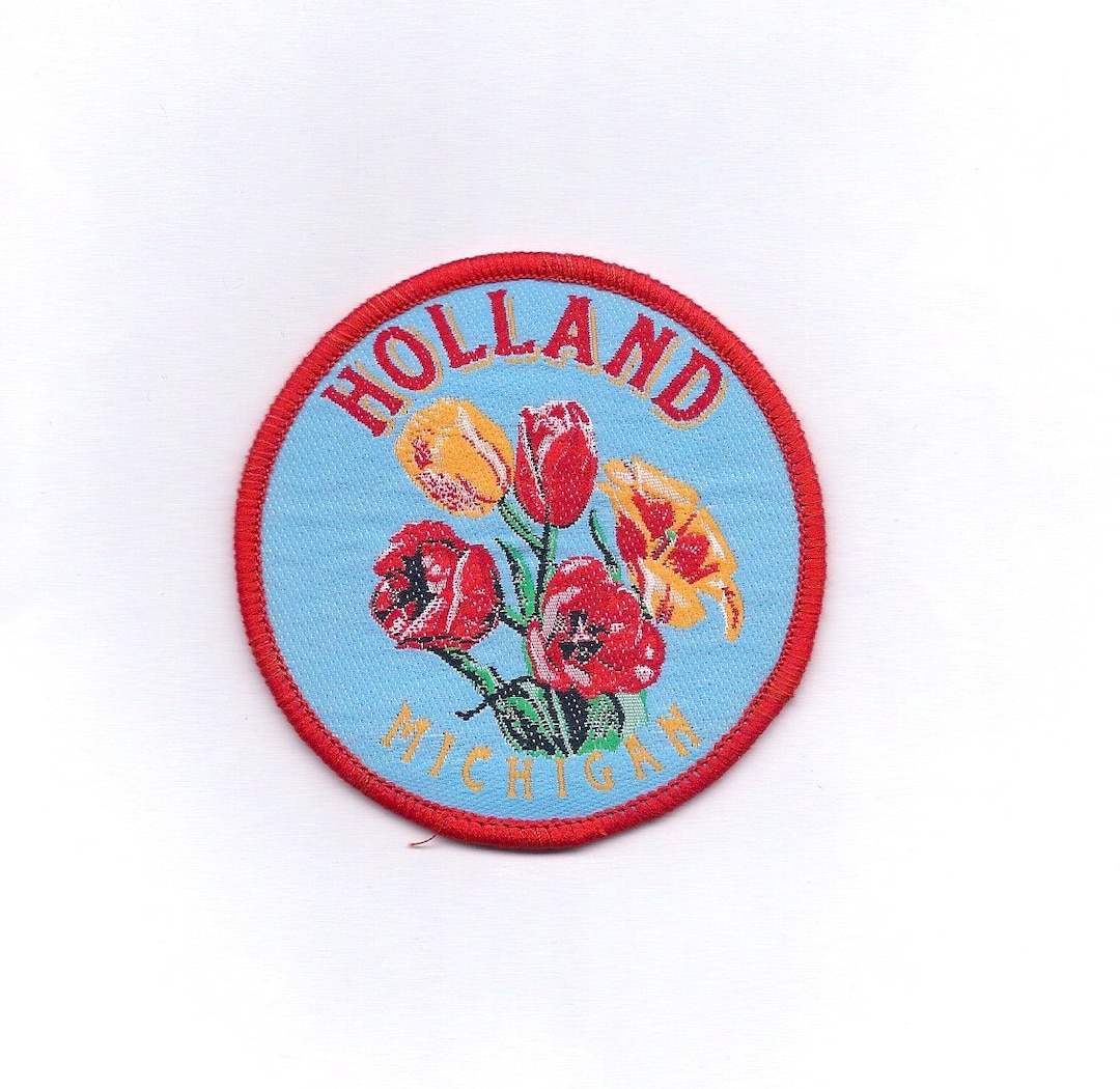 Vintage Holland Michigan With Tulips Patch - Etsy