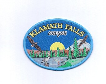 Vintage 1950's Style Klamath Falls OR Oregon Retro Travel Decal ...