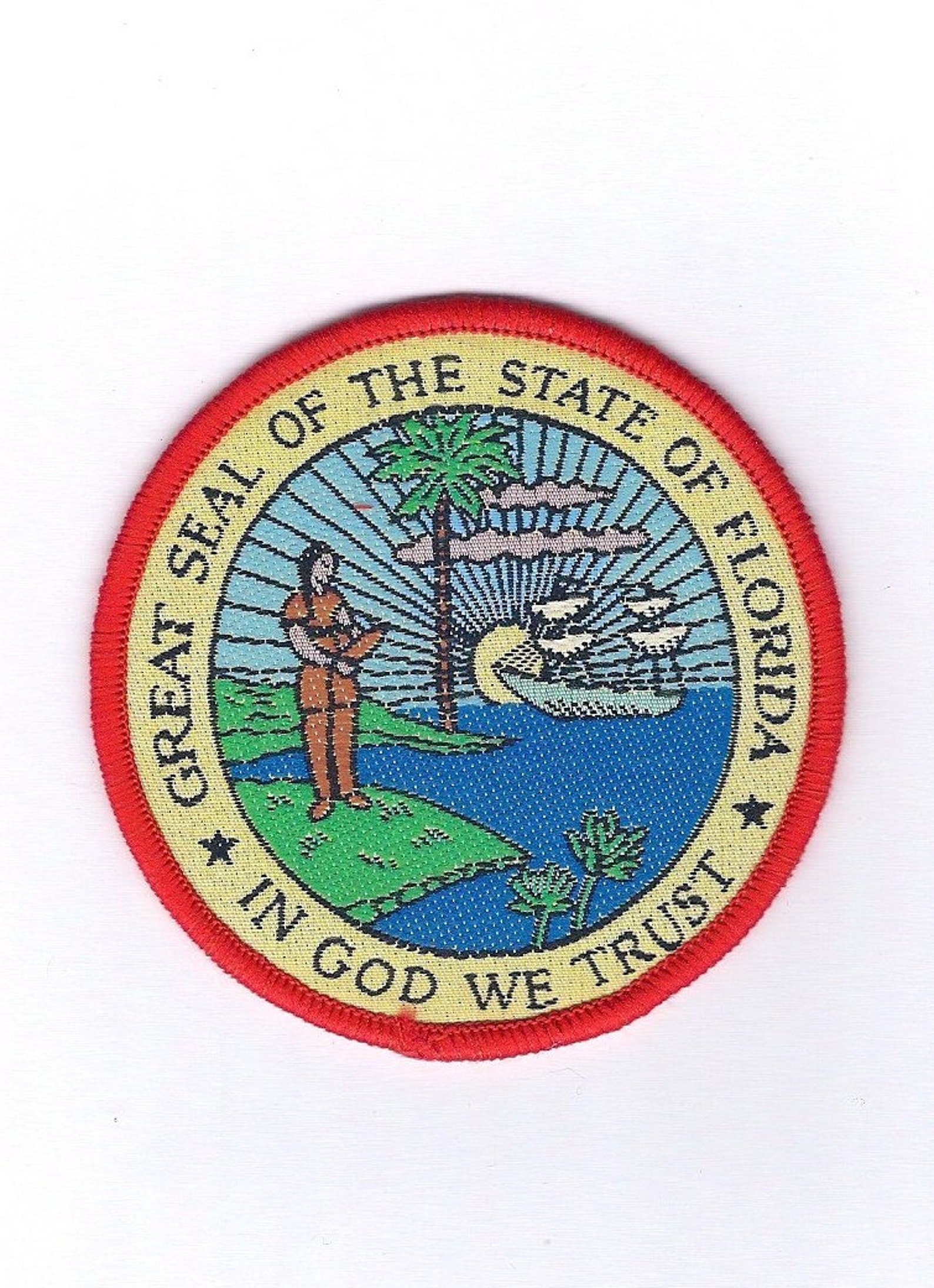 Vintage Great Seal State of Florida - Patch - Etsy
