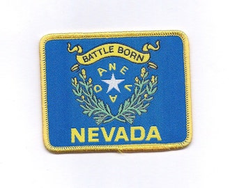 Nevada Flag Patch - Etsy