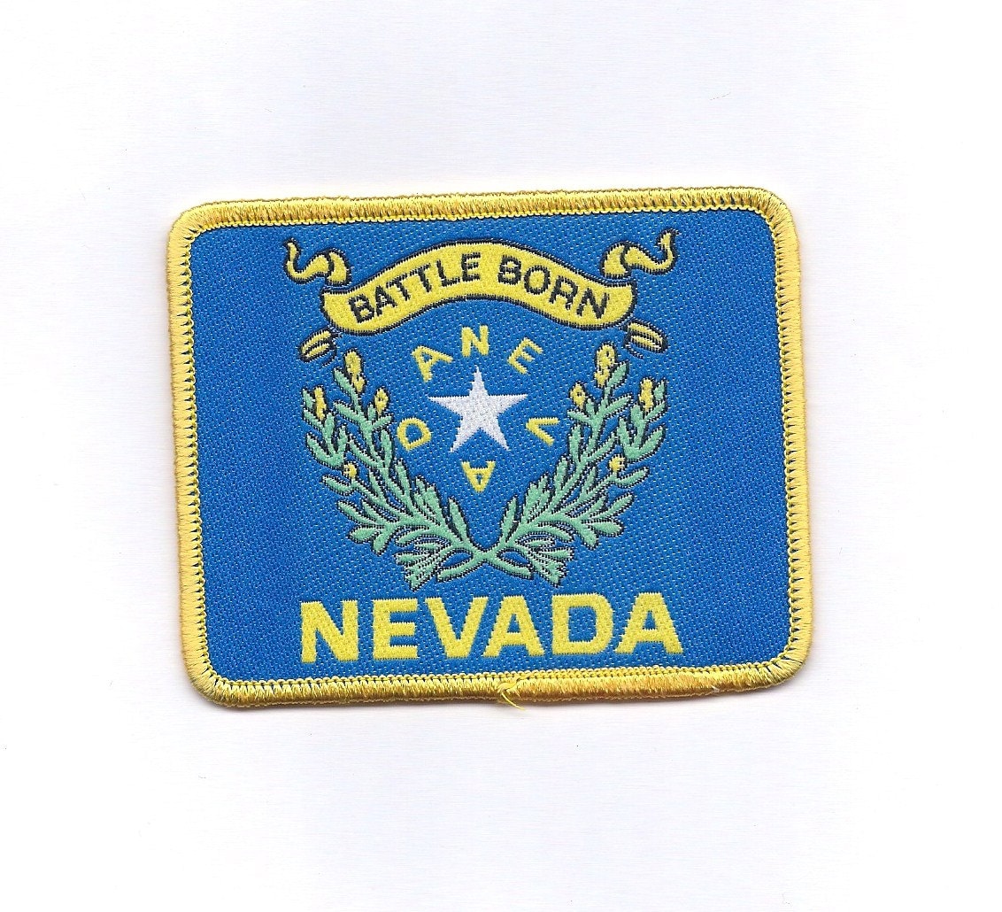 Vintage Nevada State Flag Biker Patch - Etsy