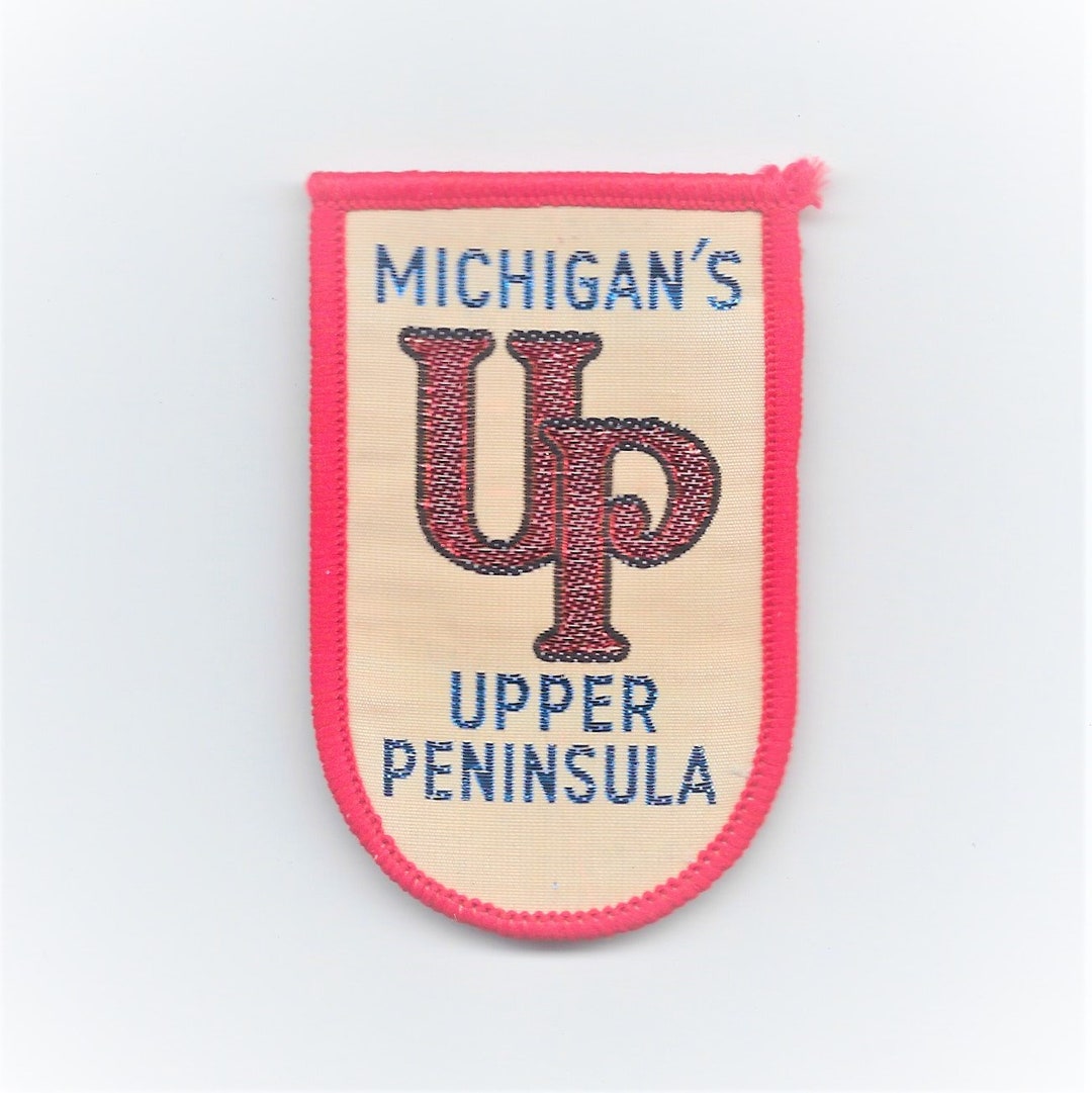 Vintage Michigan's Upper Peninsula Patch - Etsy