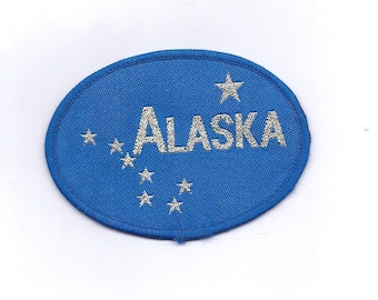 Alaska State Flag Vintage Travel Patch - Etsy