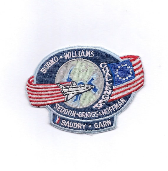 Vintage Challenger Space Shuttle Large Mission Patch | Etsy