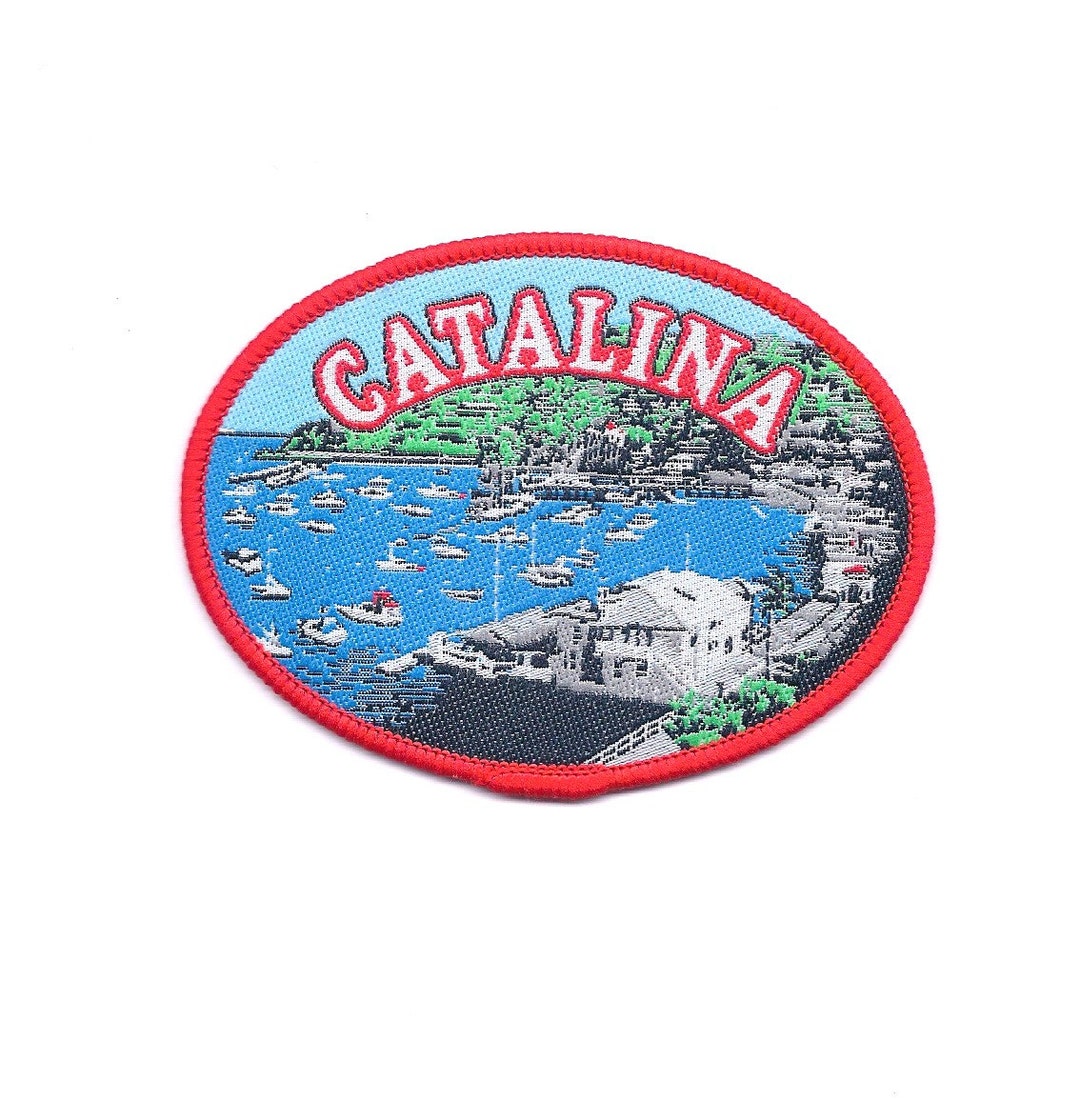 Vintage Catalina Island Harbor California Patch - Etsy