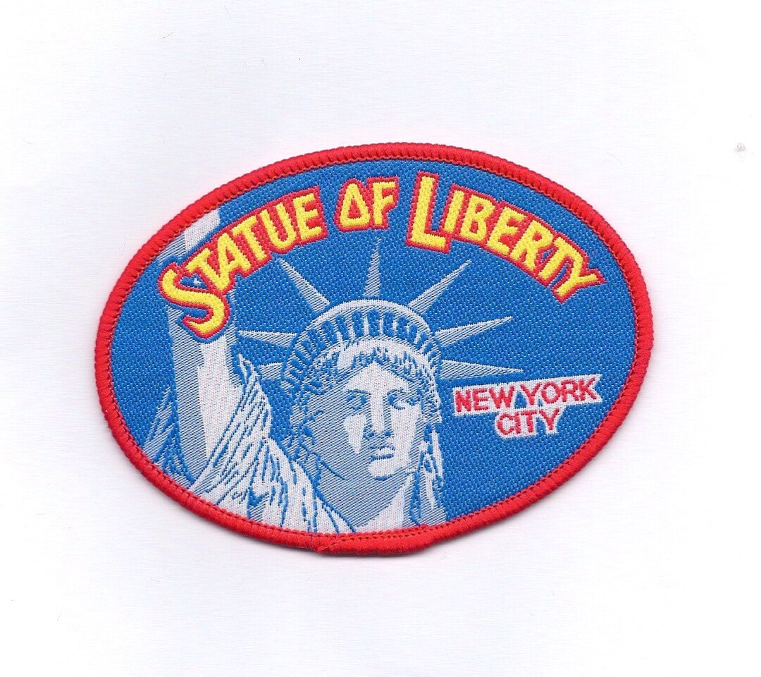 Vintage Statue of Liberty Patch - Etsy