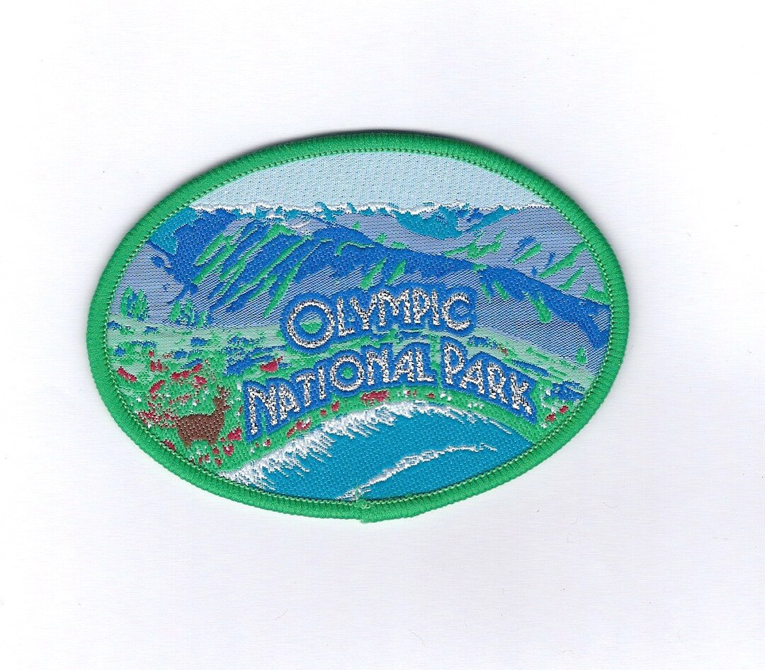 Vintage Olympic National Washington State Patch - Etsy