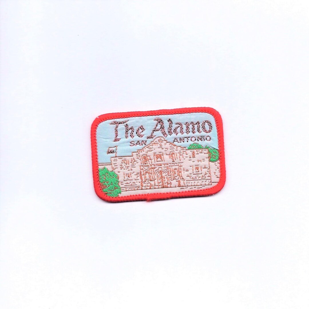 Vintage the Alamo Texas Patch - Etsy