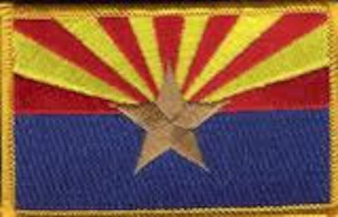 Vintage Arizona State Flag - Patch - Etsy