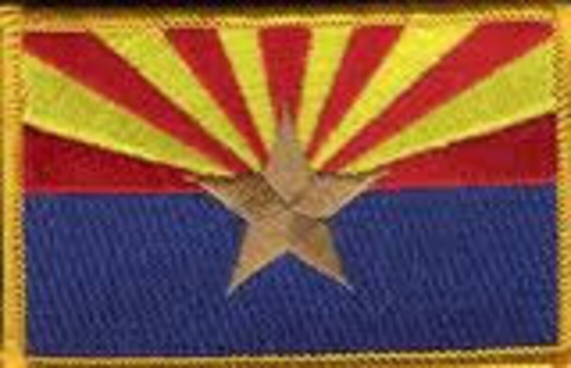 Vintage Arizona State Flag - Patch - Etsy