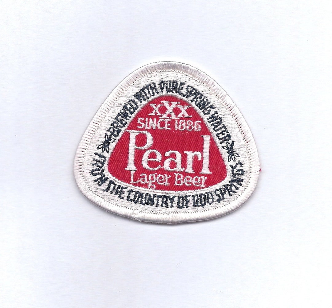 Vintage Pearl Lager Beer Patch - Etsy