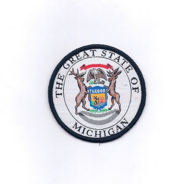 Michigan State Seal Svg - Etsy