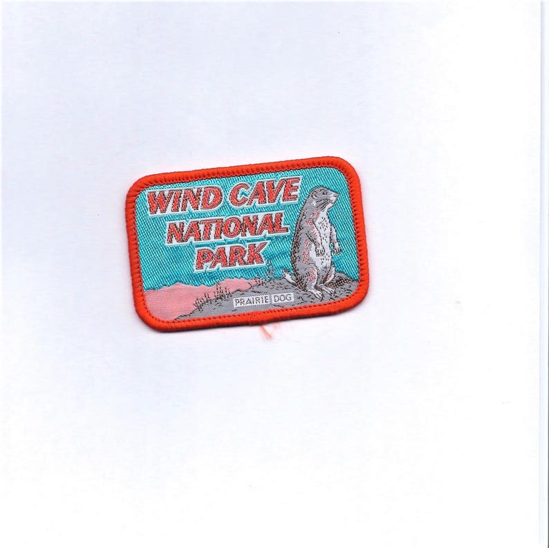 Vintage Wind Cave National Park South Dakota Patch - Etsy