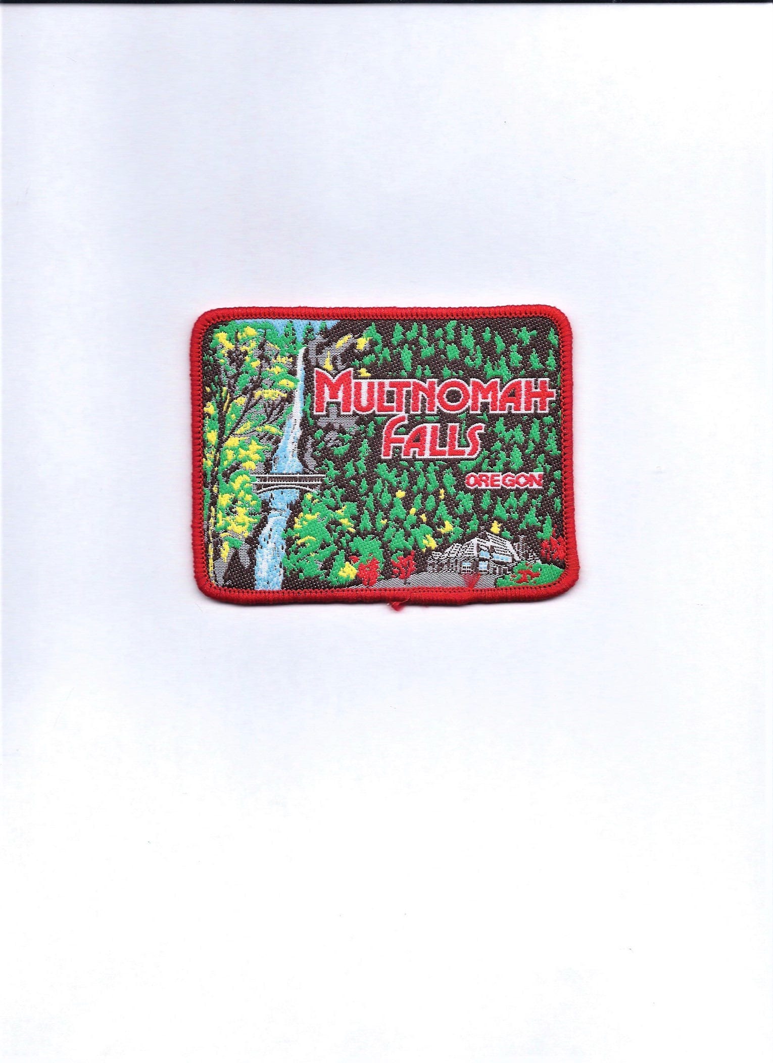 Vintage Multnomah Falls Oregon Patch - Etsy New Zealand