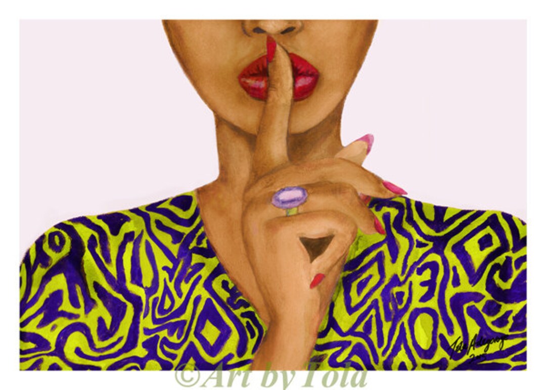 Shhh I'm Having A Style Moment Fine Art Giclee Print From Original ...
