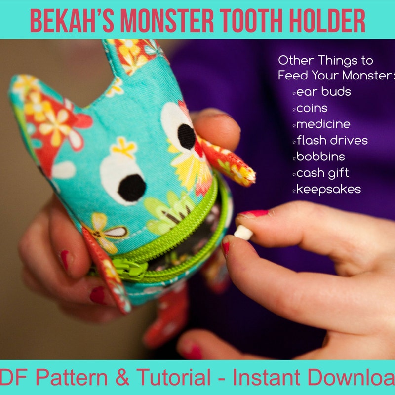 Tooth Sewing Pattern - Etsy