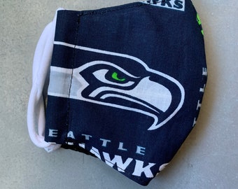 Seahawks Face Mask - Etsy