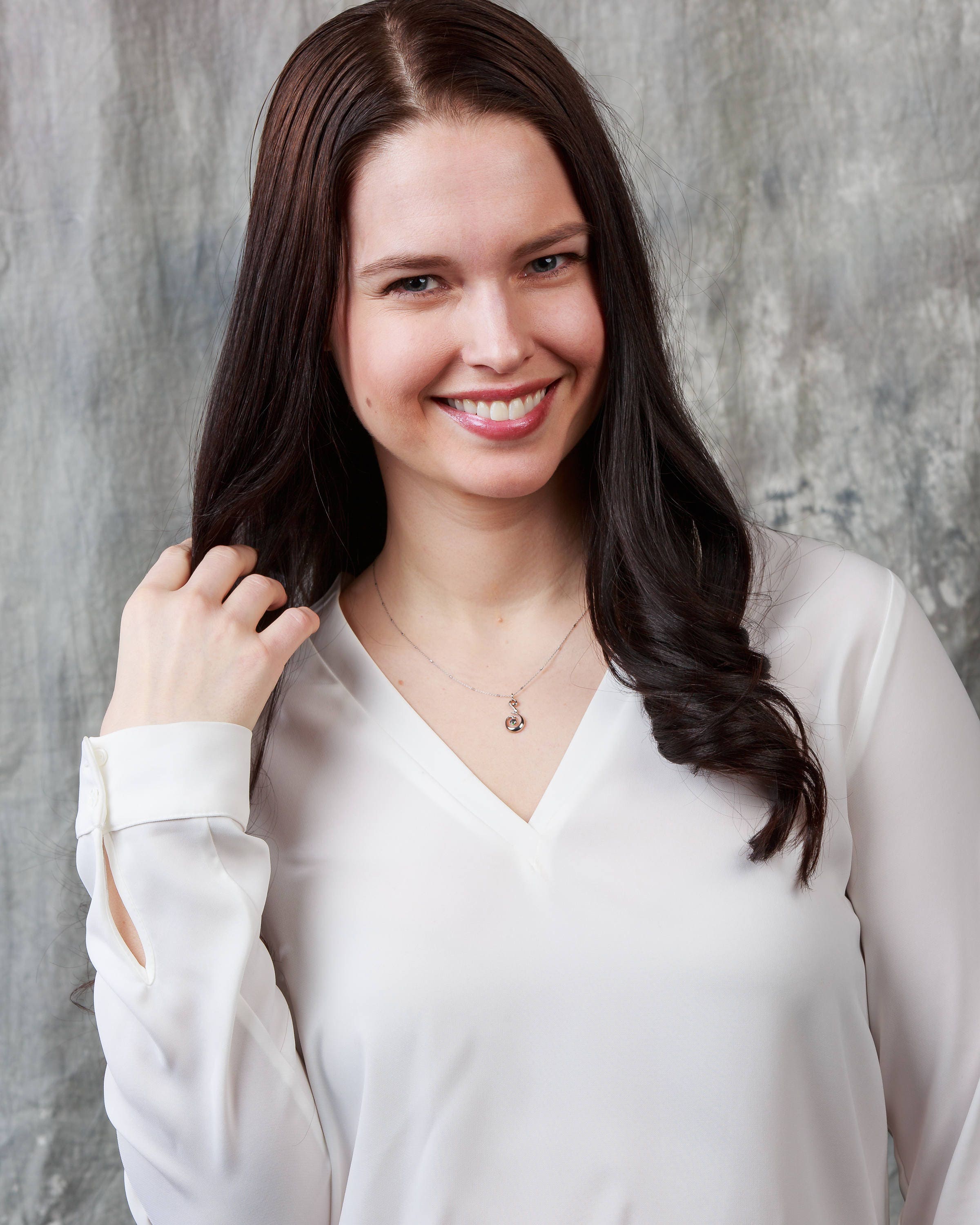 Surrogacy Symbol Custom Birthstone Necklace White Gold / Silver Option ...