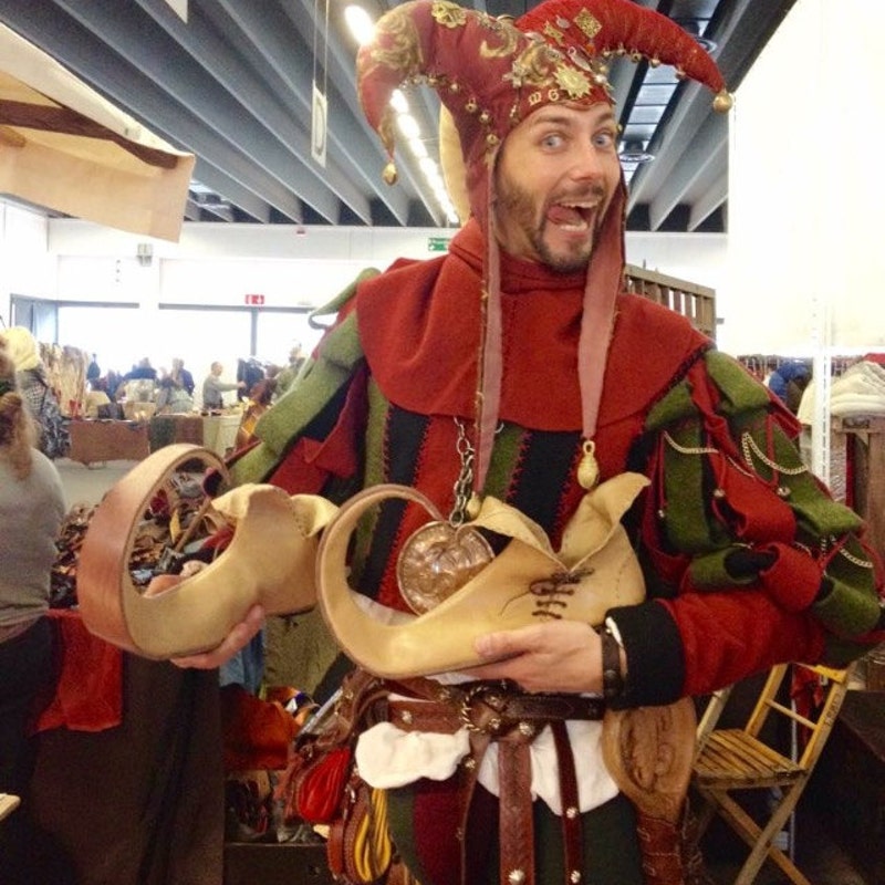 Medieval Jester Shoes - Etsy