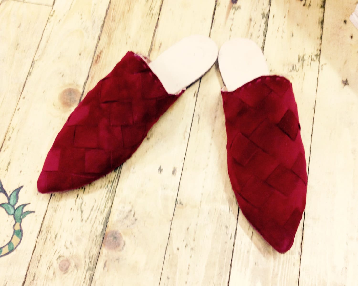 Checkerboard Slippers - Etsy