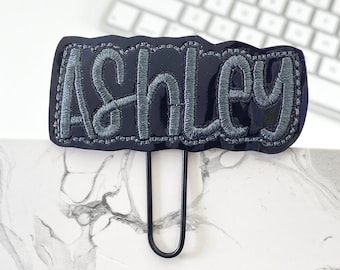 Name Clip - Name Paperclip - Name Paper Clip - Personalized Clip ...