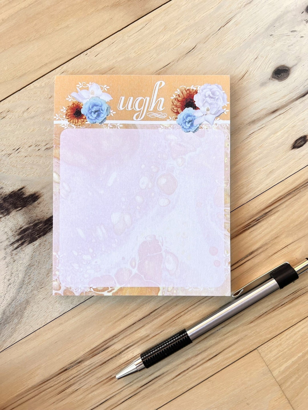 Get It Together Notepad | Pretty Notepad for Women | Floral Notepad ...