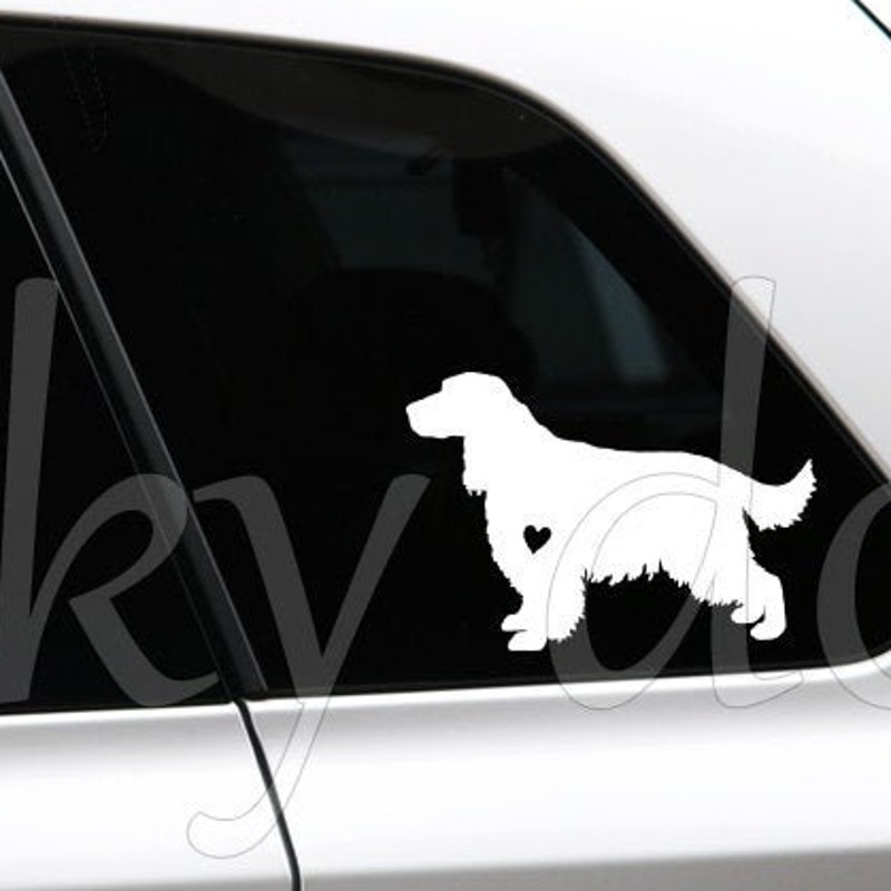 Cocker Spaniel Decal - Etsy