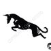 Podenco Ibicenco Wire Haired Dog Silhouette Sticker, Lechienartistiq - Etsy