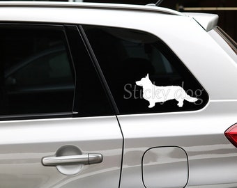 Cardigan Corgi Sticker Chibi Puppy Dog, Vinyl, Hand Drawn Illustration ...