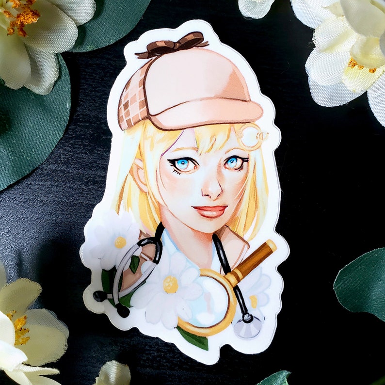 Vtuber Amelia Watson Hololive EN 3 Vinyl Sticker - Etsy