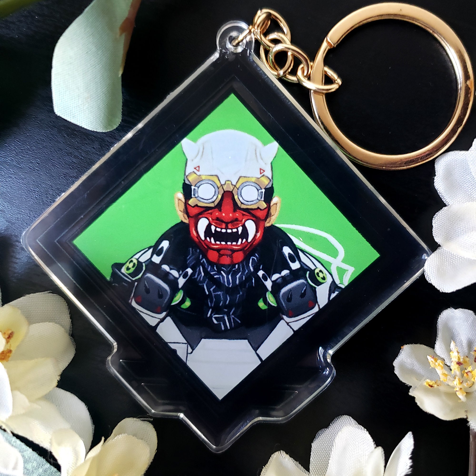 Octane Apex Legends Metallic Gold Acrylic Keychain 2.5 - Etsy