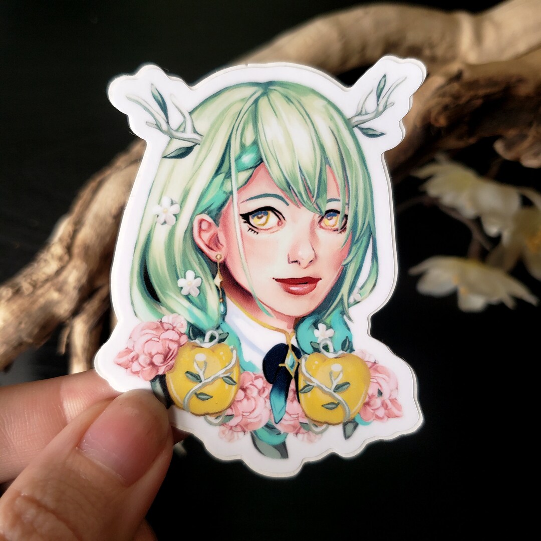 Vtuber Ceres Fauna Hololive EN 3" Vinyl Sticker - Anime Art Decal for ...