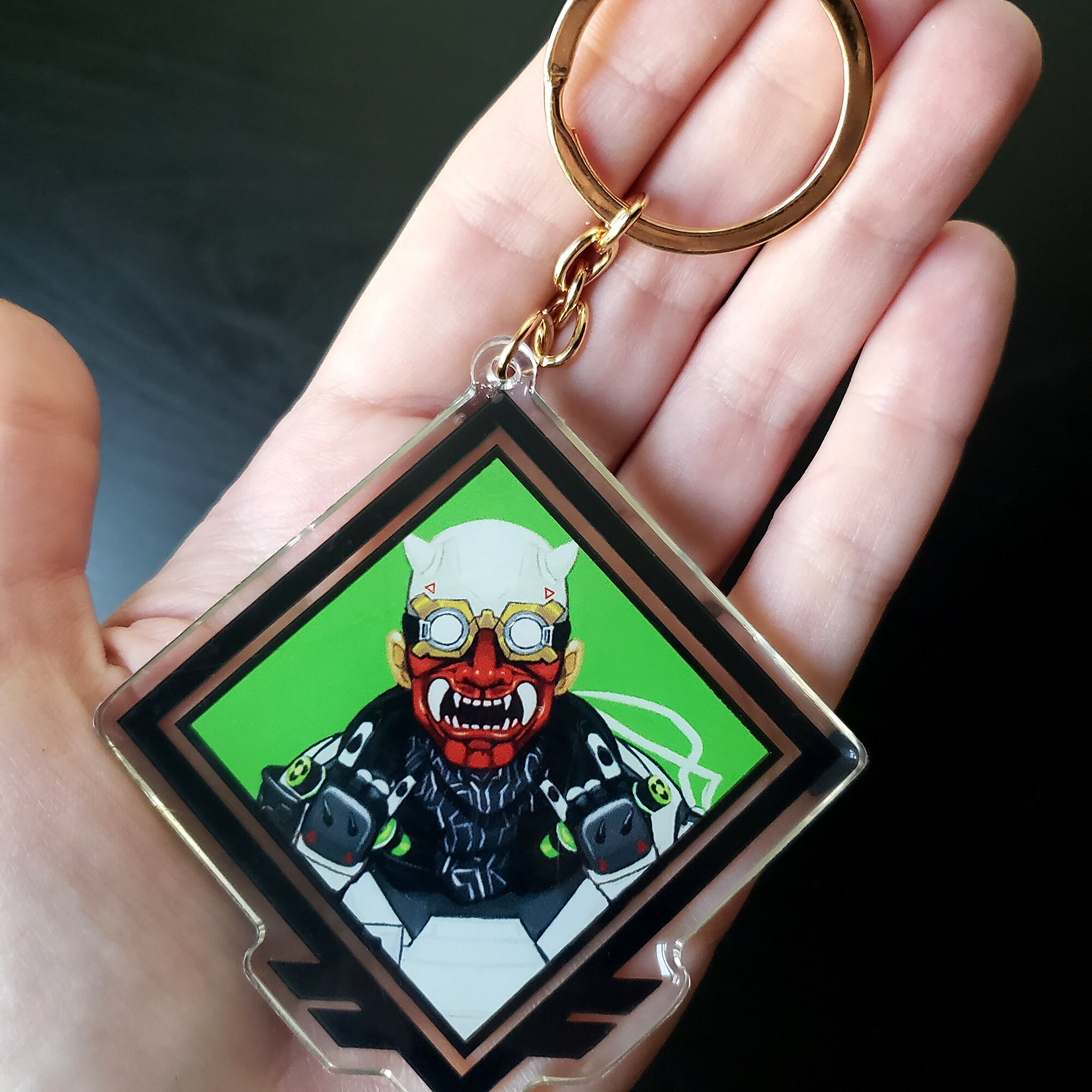 Octane Apex Legends Metallic Gold Acrylic Keychain 2.5 - Etsy