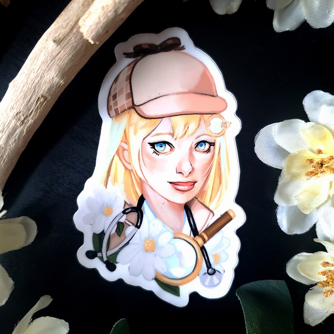 Vtuber Amelia Watson Hololive EN 3 Vinyl Sticker - Etsy