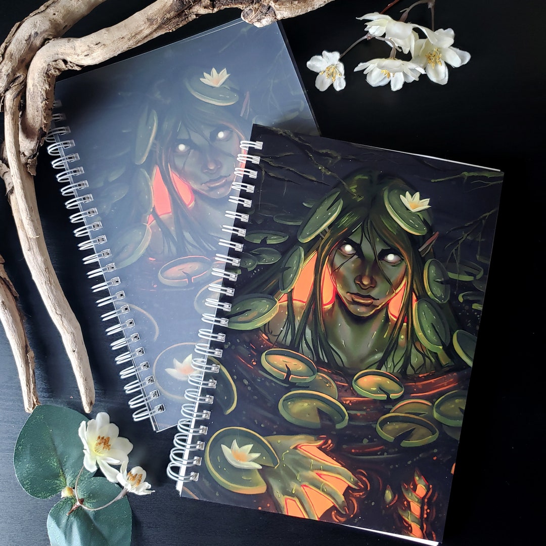 Swamp Nymph Reusable Sticker Book, Sticker Album for Collector, A5 ...